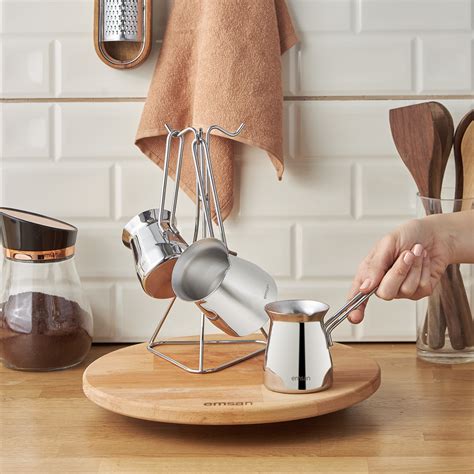 Emsan Laura 4 Parça Cezve Seti Karaca