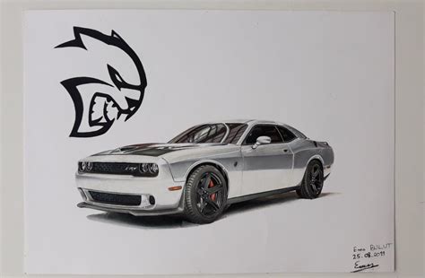 Hellcat Drawings At Michael Brehm Blog