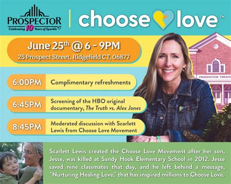 Dont Miss This Inspiring Program From Our Friends At The Prospector Theater Joanne Hudson