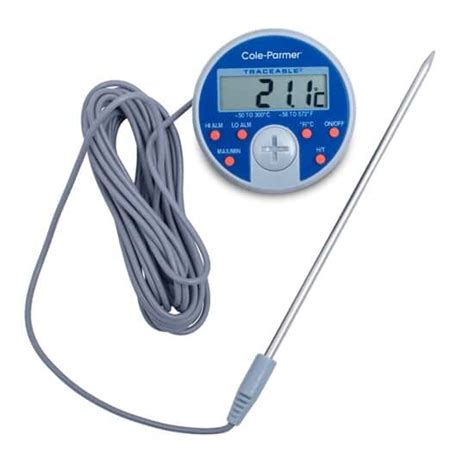 Traceable® Deluxe Remote Probe Digital Thermometer With Calibration