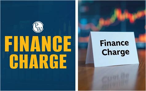 Finance Charge Overview And How It Works