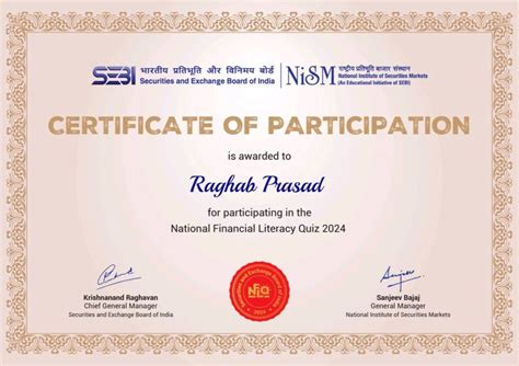 Raghab Prasad On Linkedin Im Happy To Share Participants Certificate