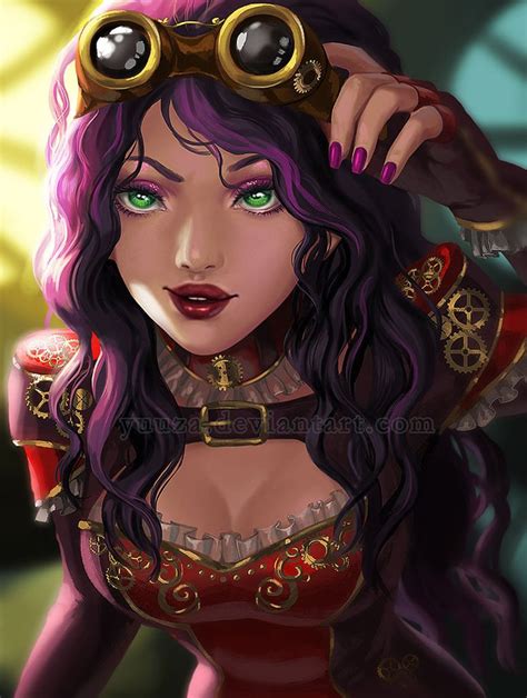 On Deviantart Steampunk Girl