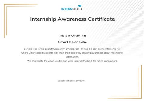 Umar Hassan On Linkedin Success Motivation Internshala Isp22