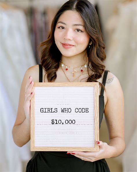 2024 T Of 10000 To Girls Who Code Brides For A Cause