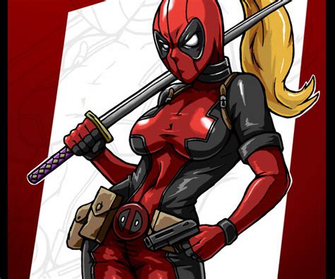 Artstation Deadpool Fem Artworks