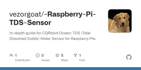 Github Vezorgoat Raspberry Pi Tds Sensor In Depth Guide For Cqrobot Ocean Tds Total