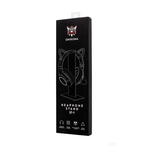 Suporte Gamer Onikuma St 1 Para Headset Preto Onikuma Gaming Brasil