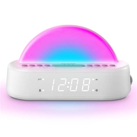 Sharp Sunrise Alarm Clock Wake Up Gently With Sunrise