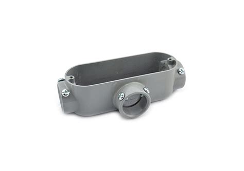 Type T Rigid Conduit Body With Cover And Gasket 1 2″ Malleable Iron Nsi Industries