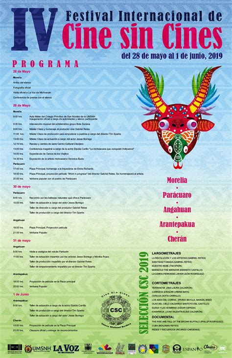 Instituto Mexicano De Cinematografía Hay Un Festival Internacional En Michoacán Que Parecería