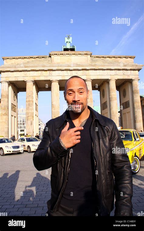 Dwayne Johnson Photocall For The Movie Race To Witch Mountain Die