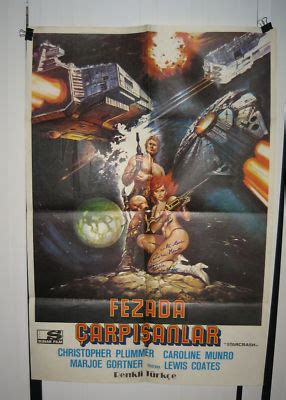 Caroline Munro Autograph Starcrash Turkish Movie Poster 149528589