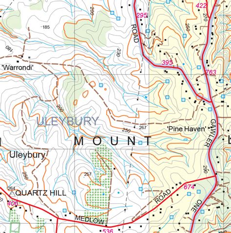 Mount Lofty Ranges Map 178a By Mapland Department For Environment And