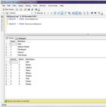 Cascading Dropdownlist In Asp Net Mvc