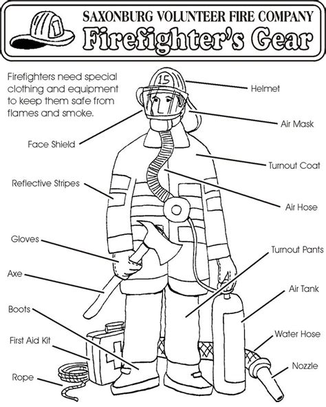 61 Best Coloring Firefighting Images On Pinterest Fire Fighters