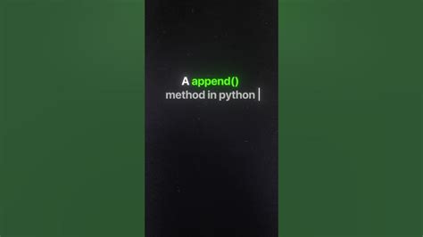 Day 39 Append Method In Python Shorts Python Coding Programming