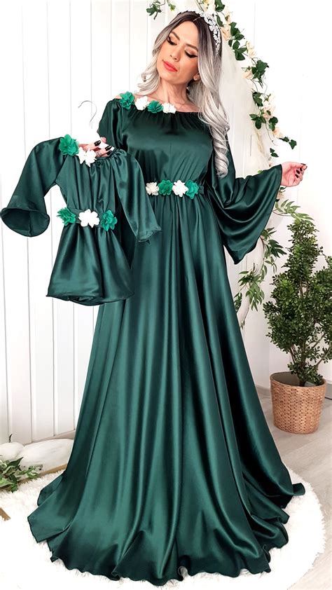 Rochie Ocazie Fetita Leonor Verde Voguesta