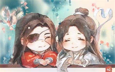 Heaven Officials Blessing Xie Lian And San Lang In Crimson Rain Hd