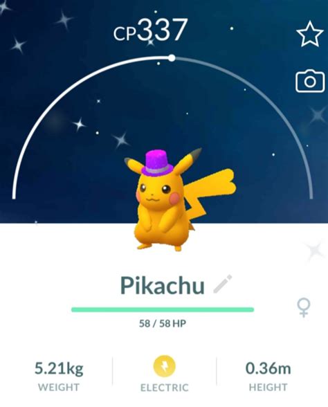 Shiny Pikachu New Year Hat Pokemon Go Video Gaming Gaming