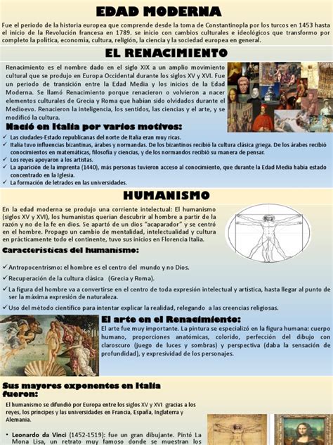 Humanismo Y Cambios En La Edad Moderna Pdf
