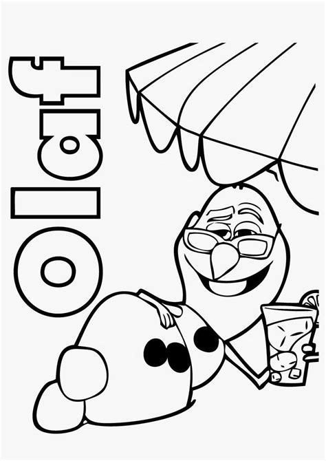Frozen Olaf Coloring Pages At Free Printable Colorings Pages To Print And Color