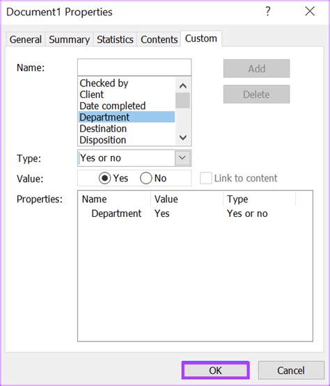 How To Create Or Edit Custom Properties For A Microsoft Word File Guiding Tech