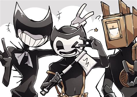 Pin On Bendy And Ink Machincupheadundertale