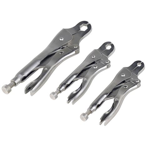 Otc Flare Nut Locking Plier Set 3 Pieces 6720