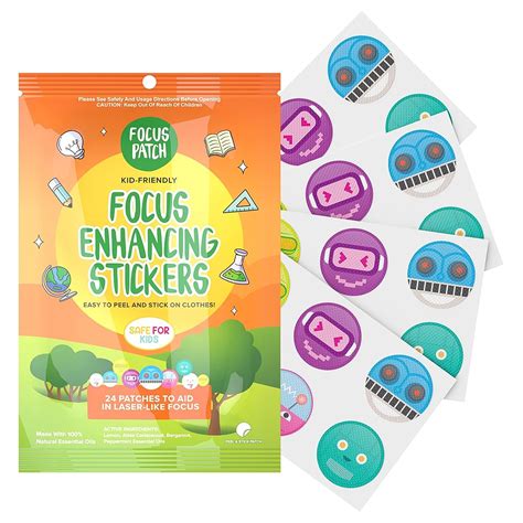 Buzz Patch Focus Stickers Healthbuzzca