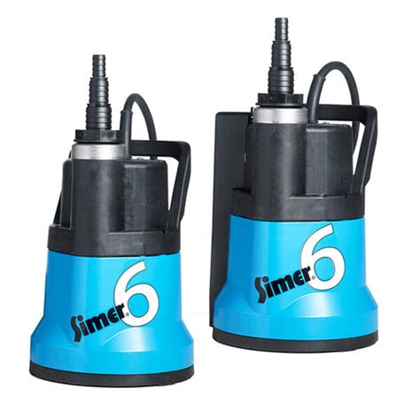 Simer 6 Puddle Pump Pump Technology