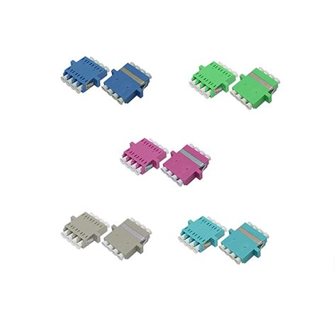 อะแดปเตอร์ Lc Quad พร้อมหน้าแปลนเต็มรูปแบบ คุณภาพสูง อะแดปเตอร์ Lc Quad