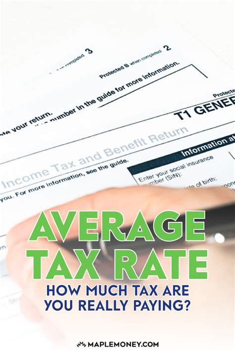 Average Tax Rate How Much Tax Are You Really Paying