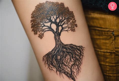 8 Bold Tree Roots Tattoo Ideas Symbolizing Growth And Renewal