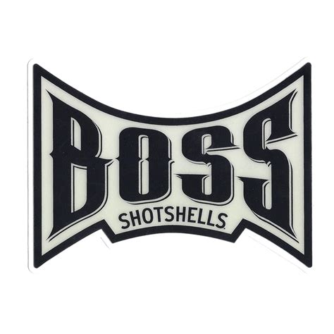 Boss Shotshells Boss Bowtie Sticker