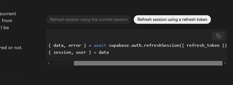 Refreshtoken Login Remove In Supabasejs 20 · Supabase · Discussion