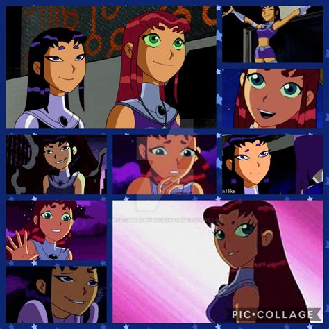Commission Blackfire And Starfire By Morganthemoviegeek97 On Deviantart