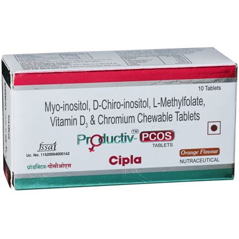Productiv Pcos 10 Tablets— Wholesale Bulk Retailershakti