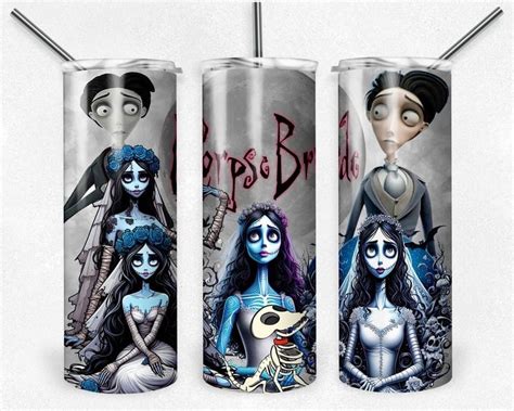 Corpse Bride Or Sonic Football 20 Oz Tumbler Etsy