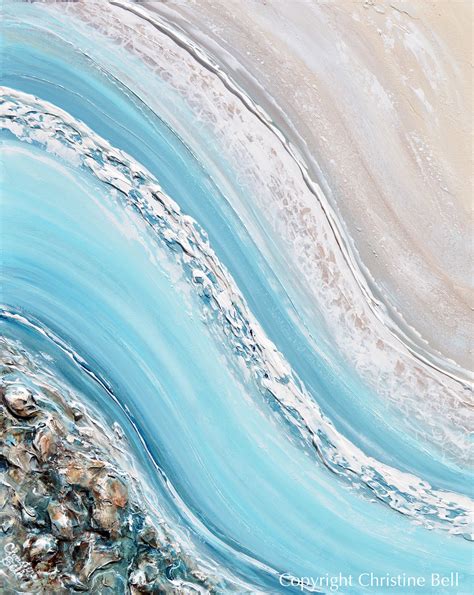 Modern Abstract Ocean Paintings