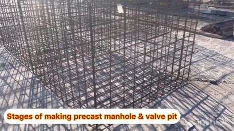 Amin G On Linkedin Stages Of Making Precast Manholes And Valve Pits