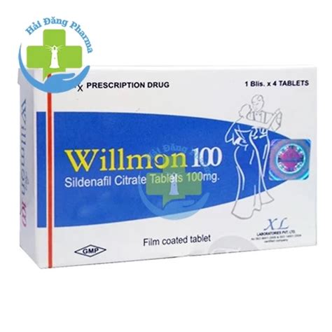 Willmon 100 Xl Laboratories Thuốc điều Trị Rối Loạn Cương Dương