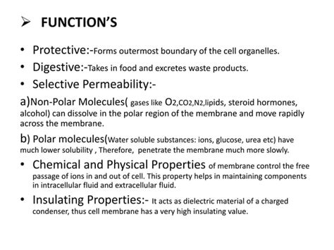 Biological Membrane And Its Chemical Composition Pptx Chemistry Science