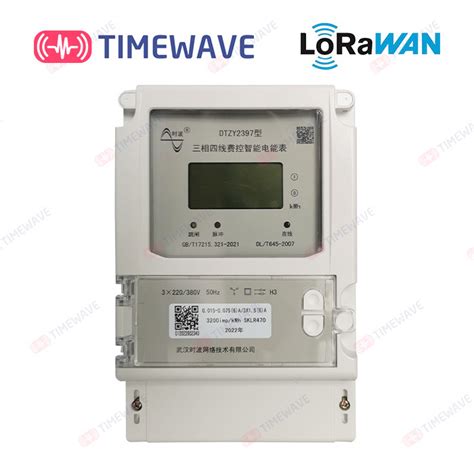 Energie Meter Radioapparat Lorawan Ermöglichte Intelligenter 3 Phase