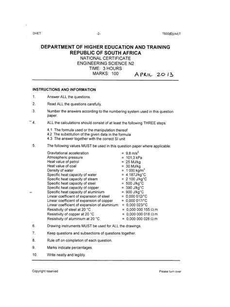 Eng Science N2 Apr 2013 1 Pdf