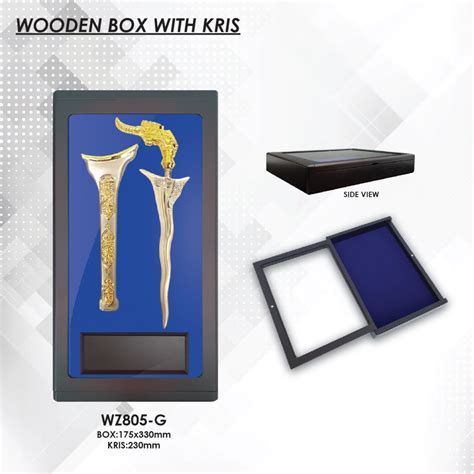 Wooden Kris With Kris