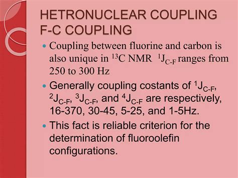 Nmr Spectroscopy Of Fluorine 19 Pptx