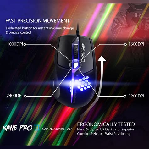 Sumvision Kane Pro 2 Gaming Keyboard And Mouse Combo Sumvision