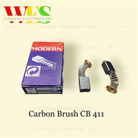 Jual Carbon Brush Cb 411 Modern Shopee Indonesia