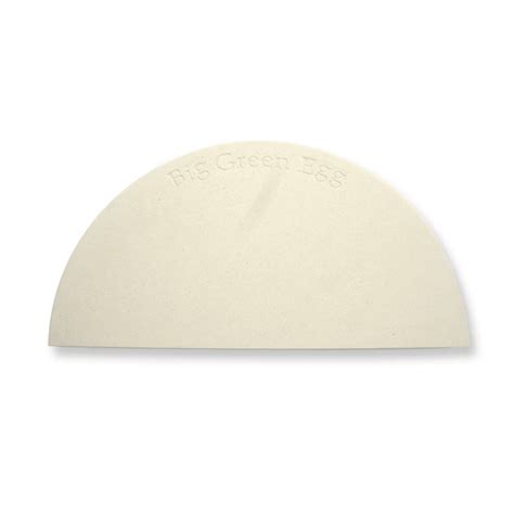Half Moon Ceramic Baking Stone For Xl Big Green Egg London Essex Group